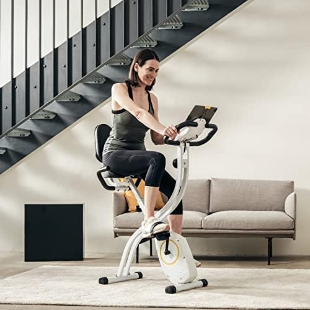 Hometrainer Fiets Opvouwbaar Met Ergometer
